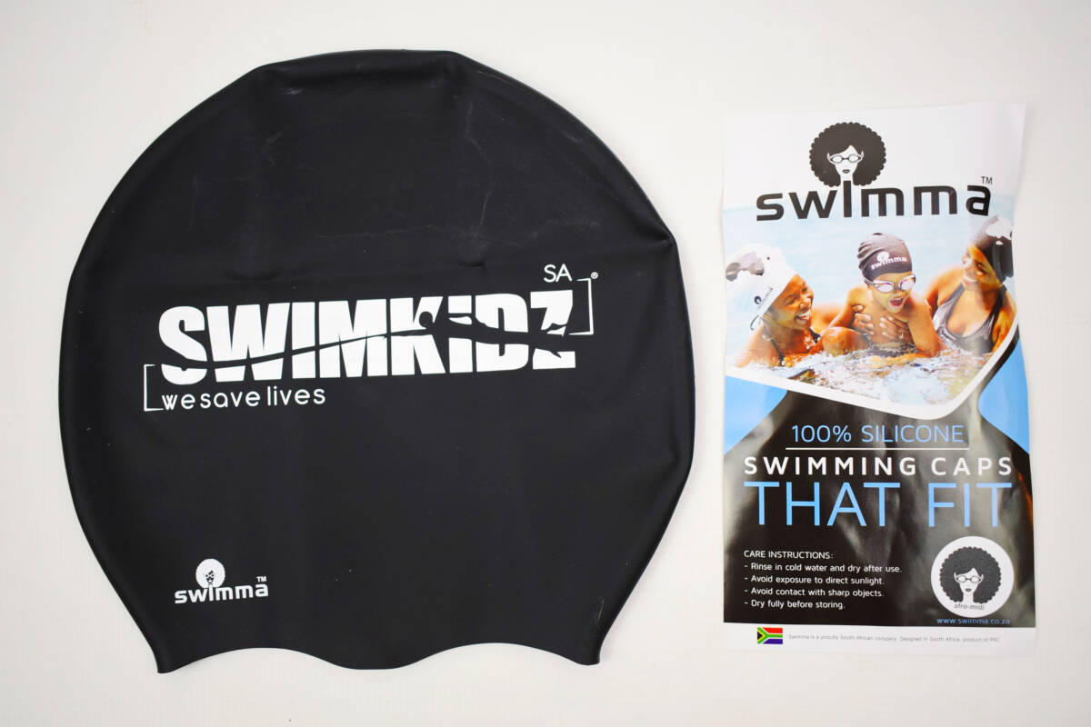SWIMMA - Afro Midi Swim Cap - For BIG hair - SwimkidzSA